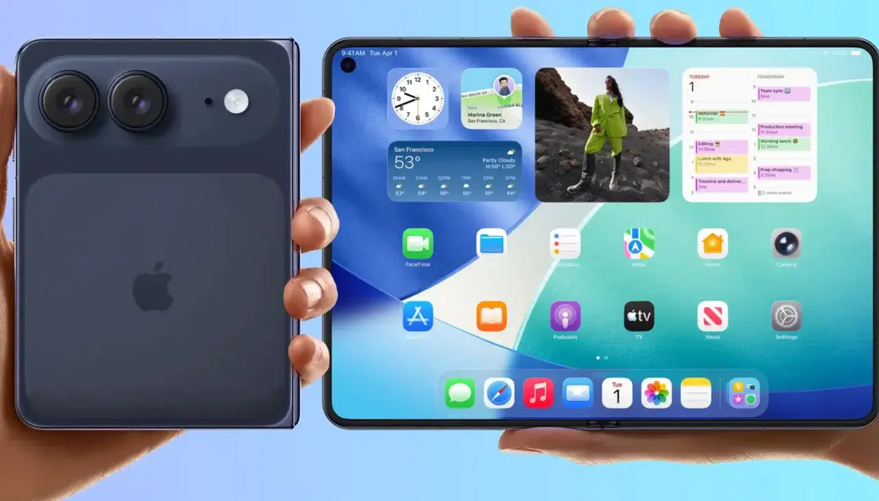 Apple ezber bozuyor! Katlanabilir iPhone'da hiç görülmemiş 'M16 ...