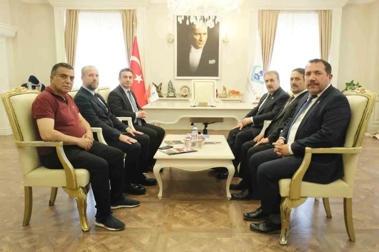 BBP Genel başkanı mustafa destici’den başkan dökmeci’ye ziyaret - Yeni ...