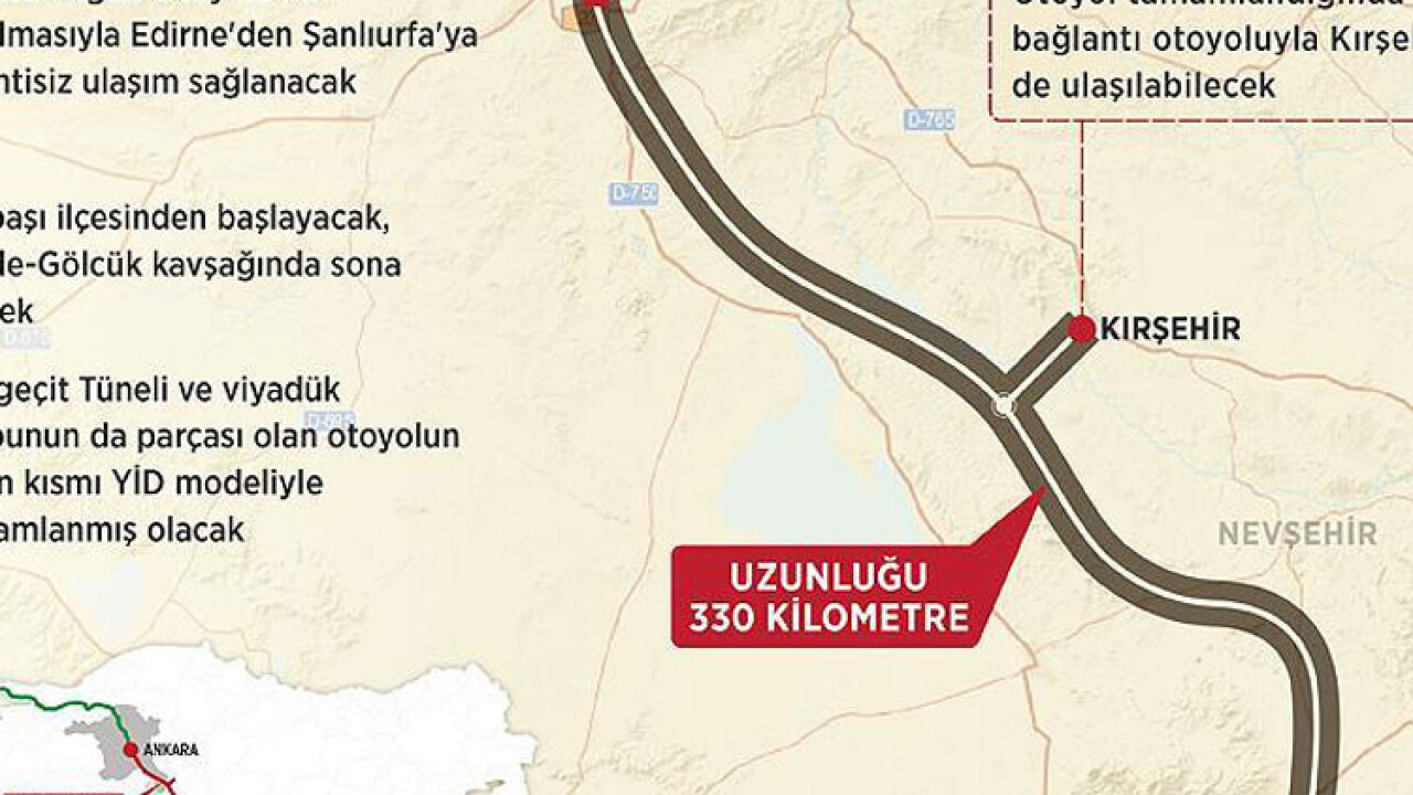 Ankara-Niğde Otoyolu için 5 teklif - Yeni Birlik